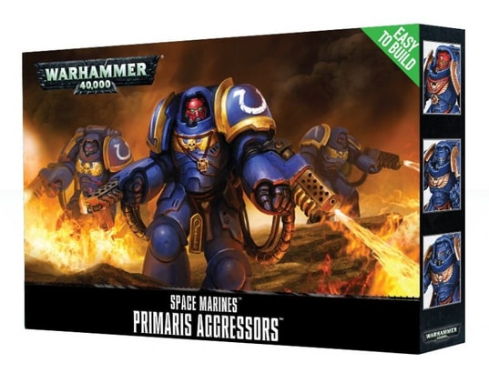 Warhammer 40k - Easy to Build : Primaris Space Marine Agressors GAMES ...