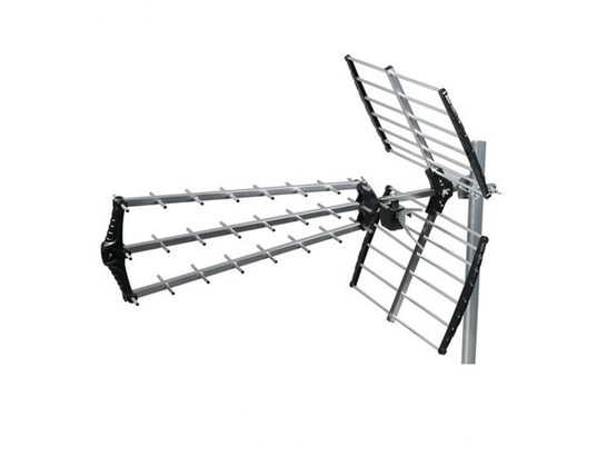 Antenne tnt trinappe prémontée gain 18db uhf rateau terrestre toit ...