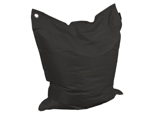 Grand coussin uni maxi noir COTTON WOOD 24176