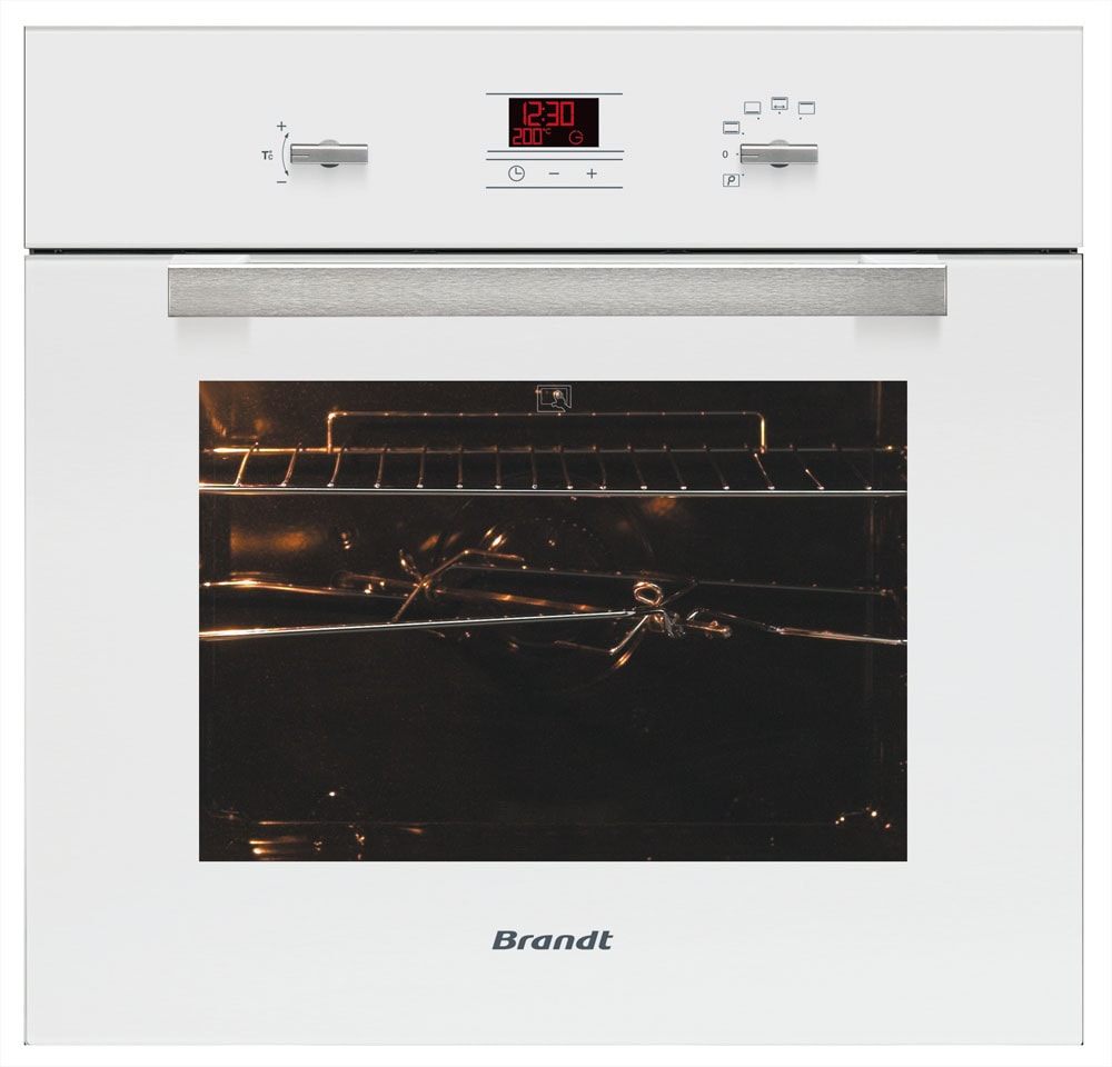 Four encastrable pyrolyse BRANDT FP1052W Pas Cher - UBALDI.com
