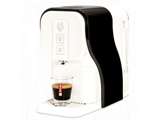 Expresso MALONGO EK'Oh blanche avec bandeau noir Pas Cher - UBALDI.com