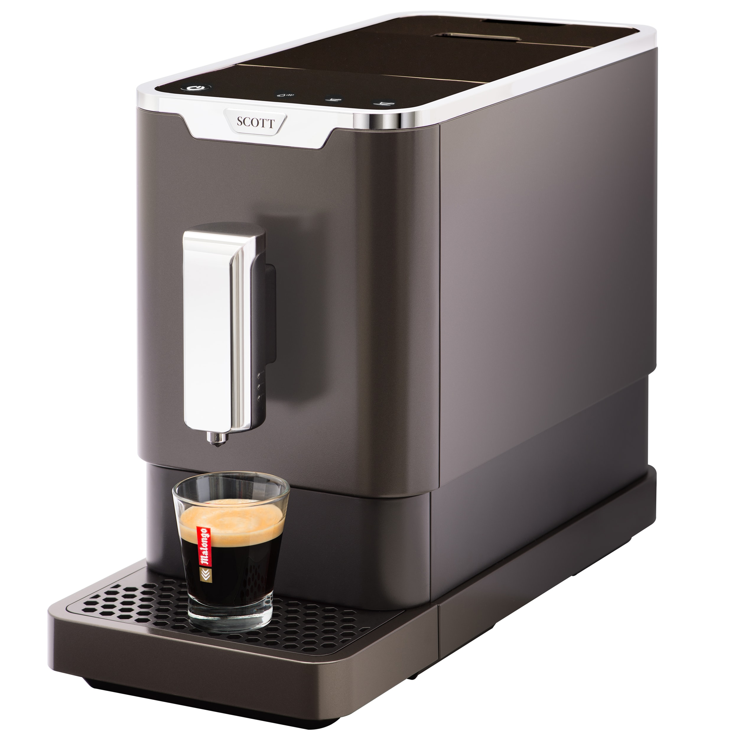 Robot expresso MALONGO Slimissimo Scott noire Pas Cher - UBALDI.com