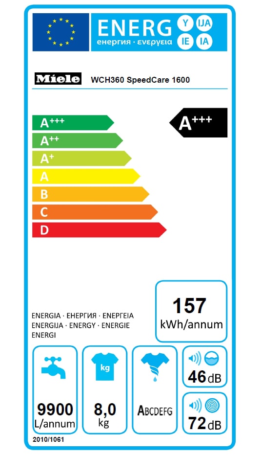 Lave linge Frontal MIELE WCH 360 SPEED Pas Cher - UBALDI.com