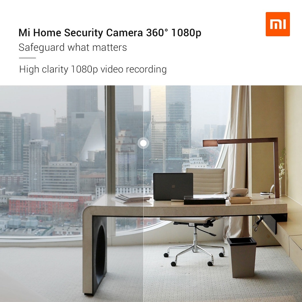 Caméra de surveillance XIAOMI Mi Home Security Camera 360° 1080P