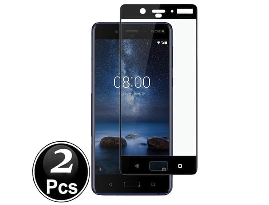 Nokia 8 Vitre protection d'ecran en verre trempé incassable protection ...