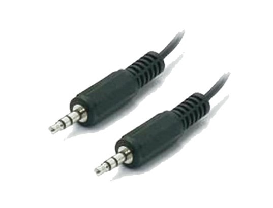 Cordon stéréo jack 3.5 mm Male / Male 1.20 m - OMENEX OMENEX BR-700566