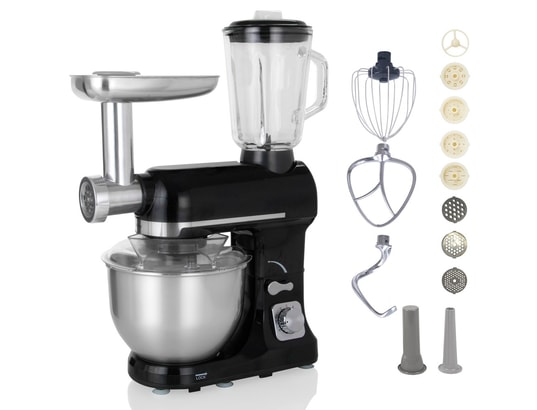 robot multifonctions 5l 1000w noir avec hachoir et blender 1,5l en ...