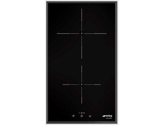 Domino induction SMEG SI5322B, 2 foyers, 2 boosters, Puissance 3500w ...