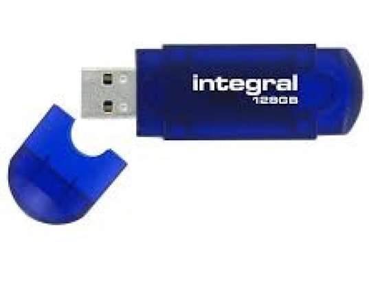 Clé USB Integral 128 Go USB 2.0 Bleu INTEGRAL 127168