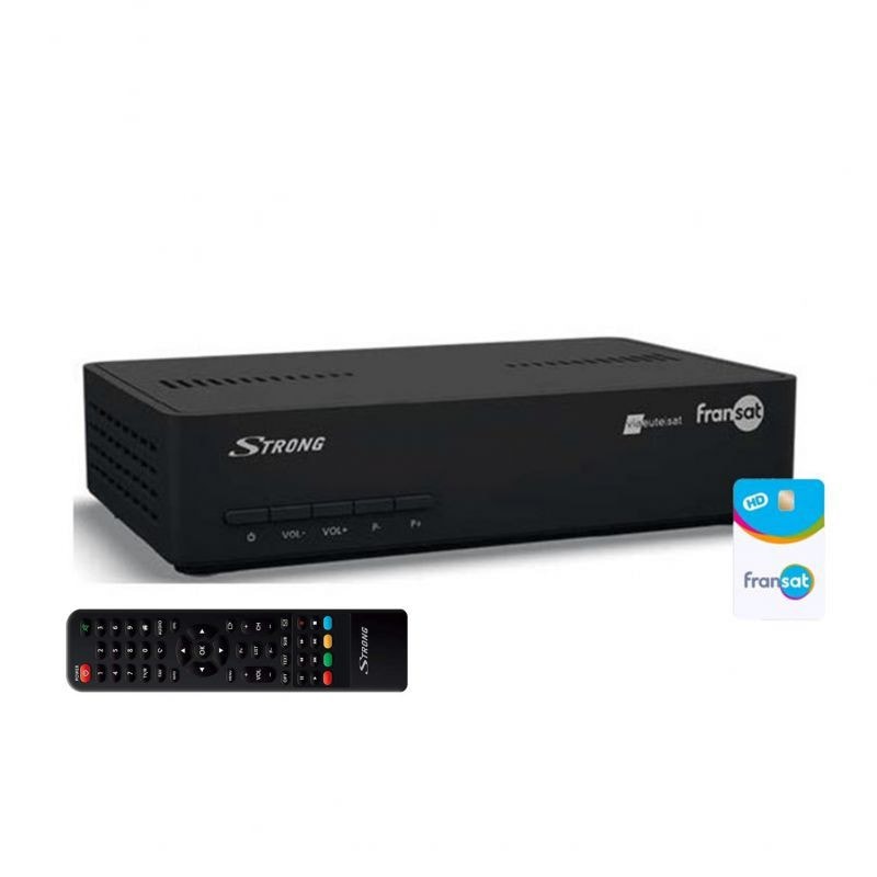 Pack Parabole satellite fibre 85cm avec 2x Récepteurs FRANSAT + LNB single HDSAT PACKFRANSAT6 ...