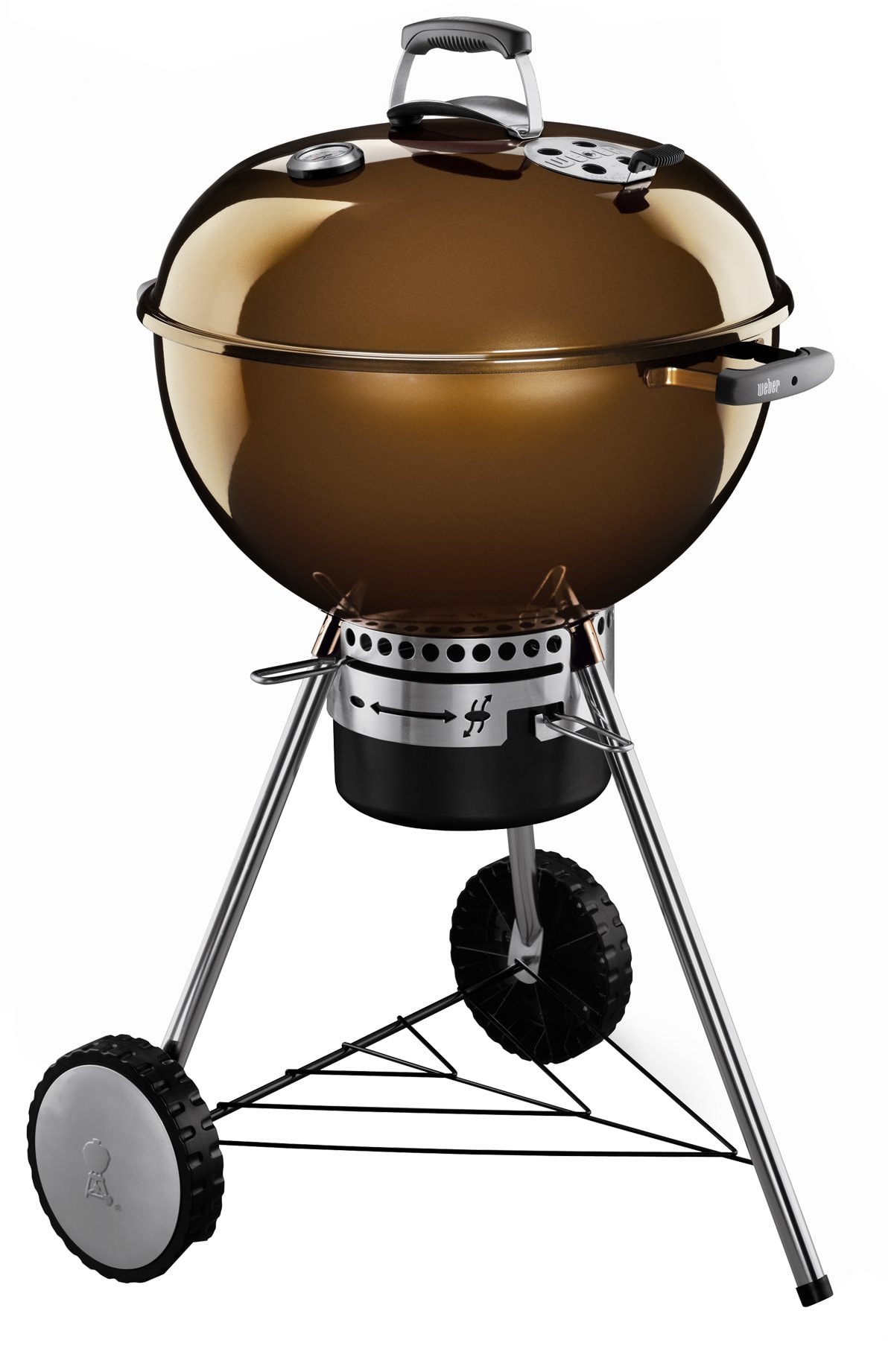 Barbecue charbon WEBER One Touch Premium 57cm Marron 1352004