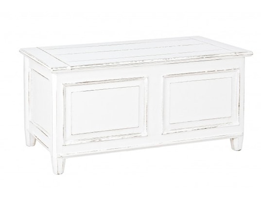 Banc coffre collette en bois - Dim : L 100 x P 48 x H 48 cm -PEGANE- PEGANE