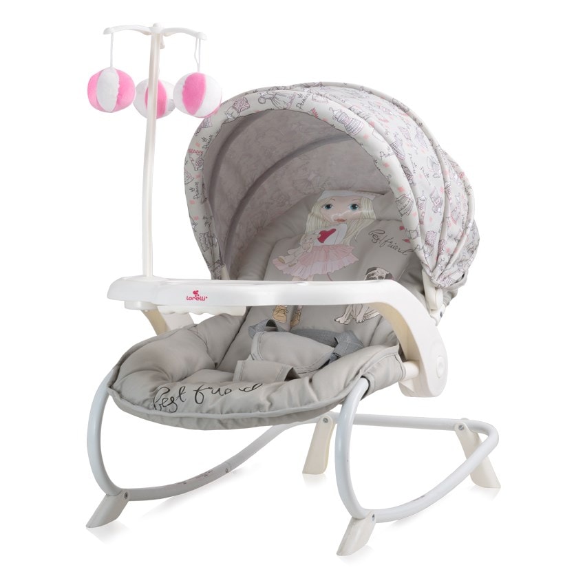 Transat balancelle DREAM TIME Gris LORELLI