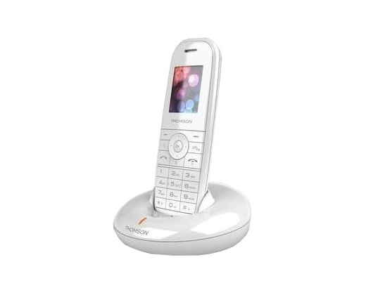 Téléphone sans fil THOMSON TH037DRW Pas Cher - UBALDI.com