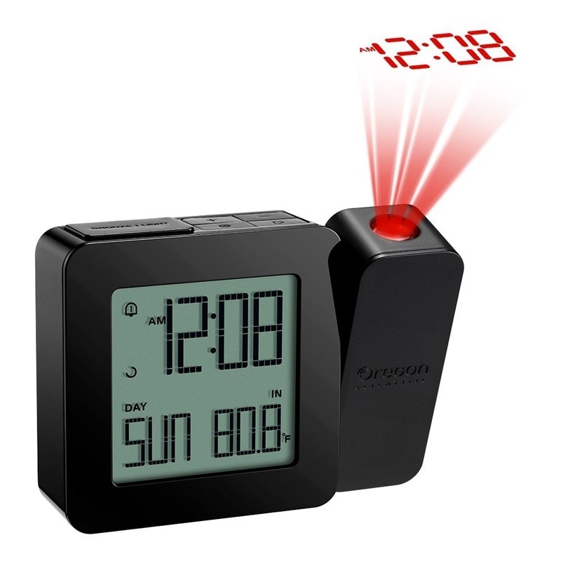 OREGON RM338PX Réveil projecteur Noir OREGON SCIENTIFIC
