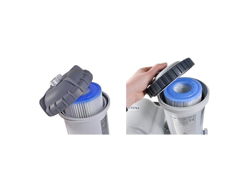 Filtre epurateur a cartouche 1,25 m3/h (c1,25) INTEX Pas Cher - UBALDI.com