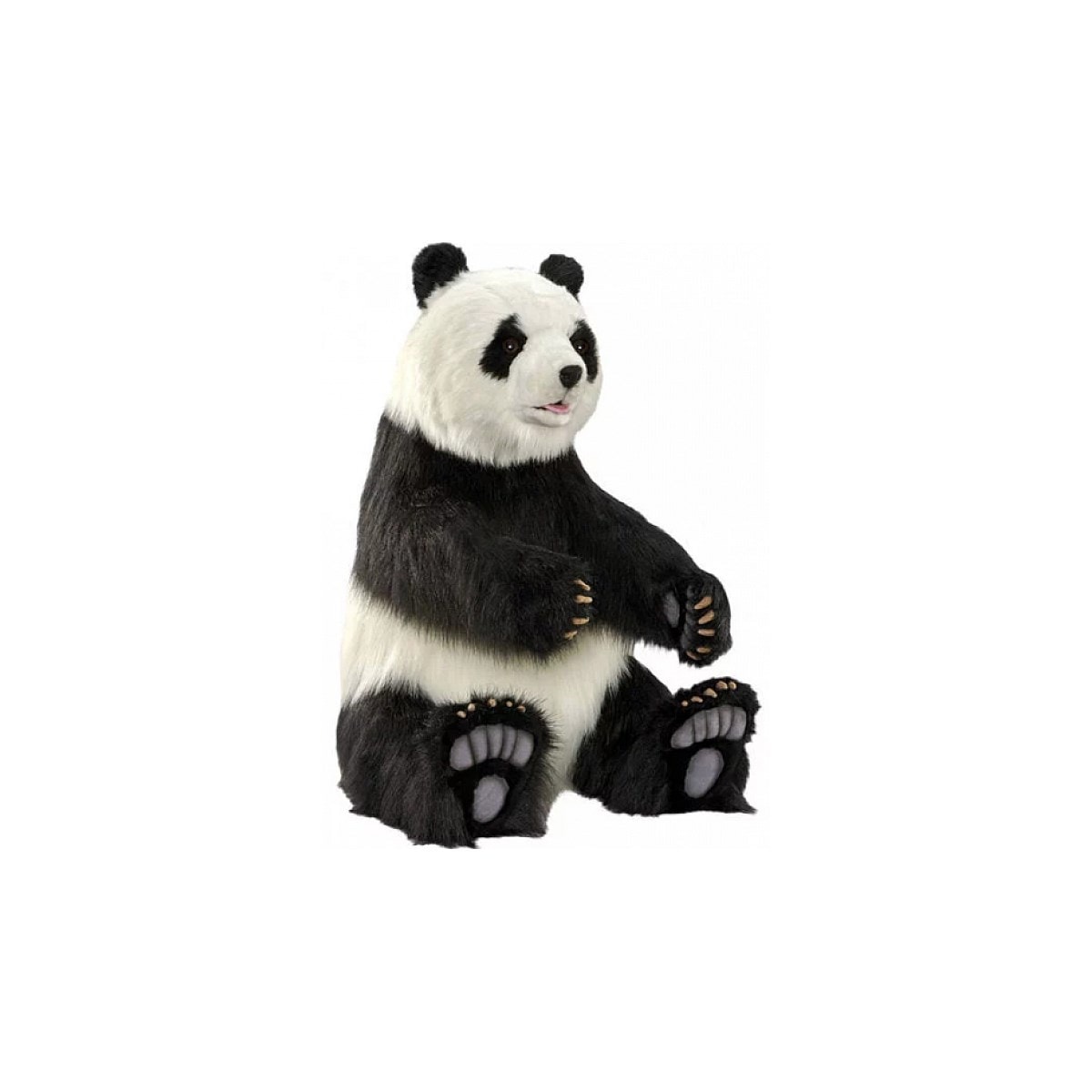 Hansa Peluche Geante Panda Assis 105 cm H 52cm l et 92 cm L HANSA