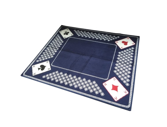 Tapis de cartes à jouer Bleu CALICOSY