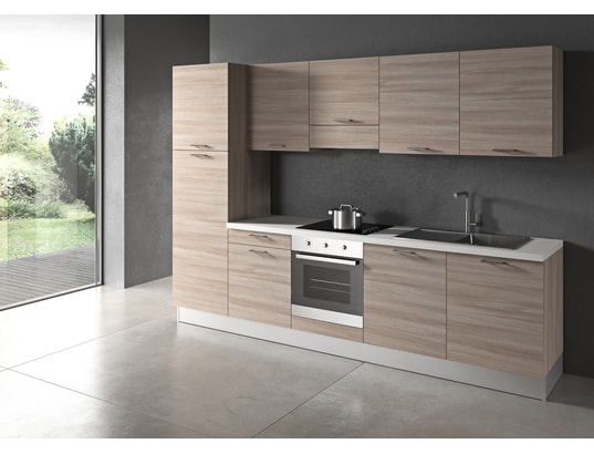 Pack Cuisine NEWFORM Raffaello Orme Tafira 300 cm + électroménager Pas ...