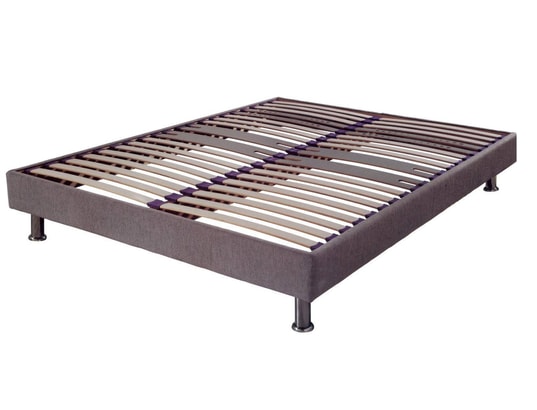 Sommier 160 x 200 EBAC SM 18 160x200 gris Pas Cher - UBALDI.com