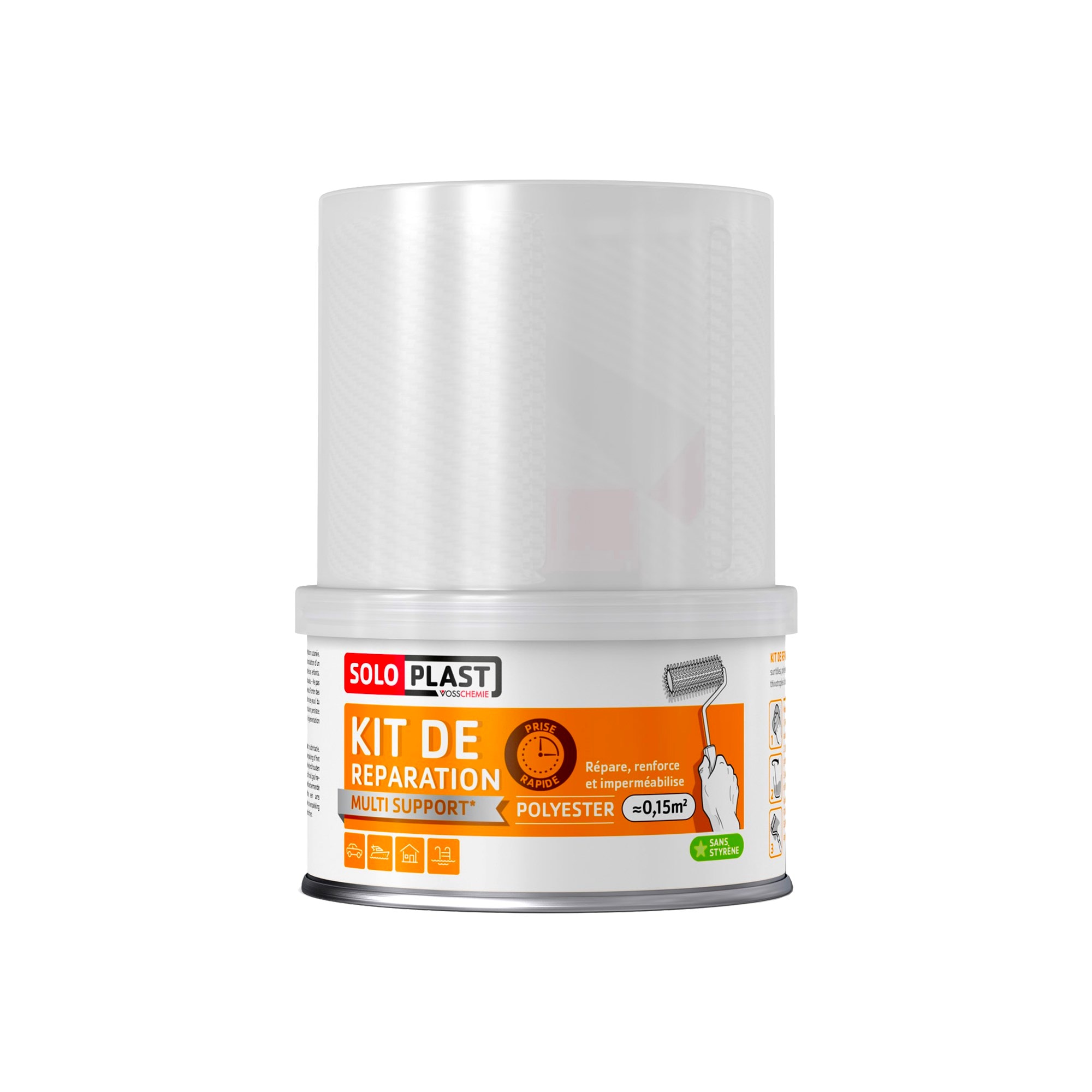 Kit de réparation polyvoss Soloplast 250g SOLOPLAST