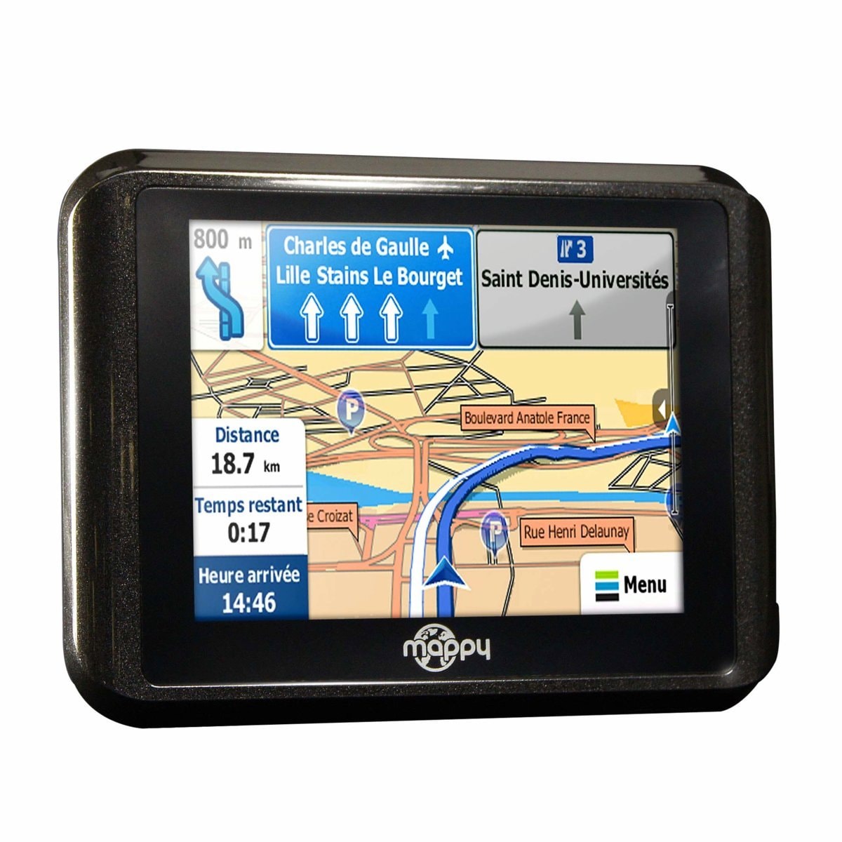 GPS Auto MAPPY Mini 305 Europe