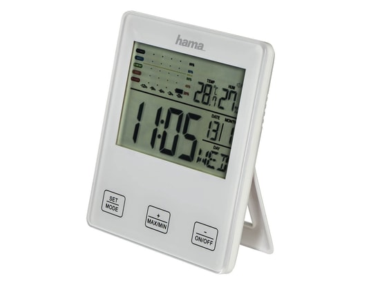 THERMOMETRE/HYGRO.TH-10 + ALARME HAMA Pas Cher - UBALDI.com
