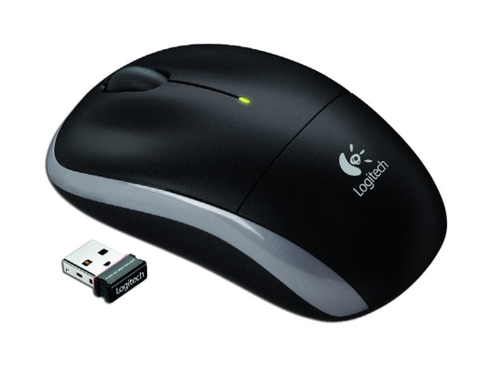 Souris sans fil LOGITECH Wireless Mouse M195 noire argent