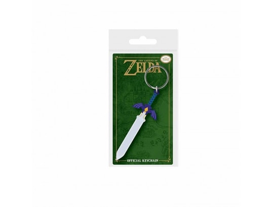 Porte Cle Zelda - Master Sword Gomme PYRAMID INTL Pas Cher - UBALDI.com