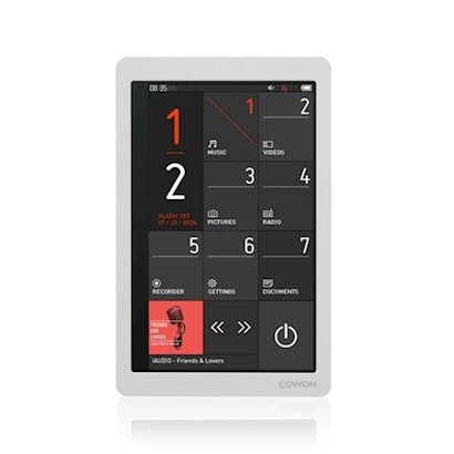 MEDIA PLAYER PORTABLE - MP4 - 32 GO - BLANC COWON