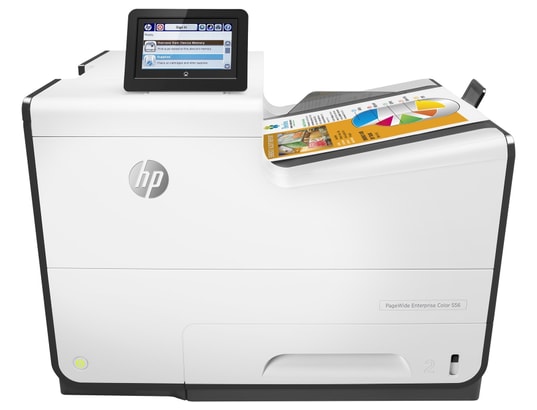 HP PageWide Enterprise Color 556dn Couleur 2400 x 1200DPI A4 Gris (G1W HP