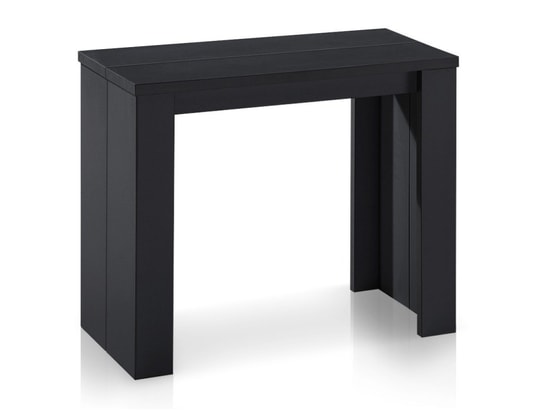 Table console extensible brookline noir MENZZO at-9011-Noir