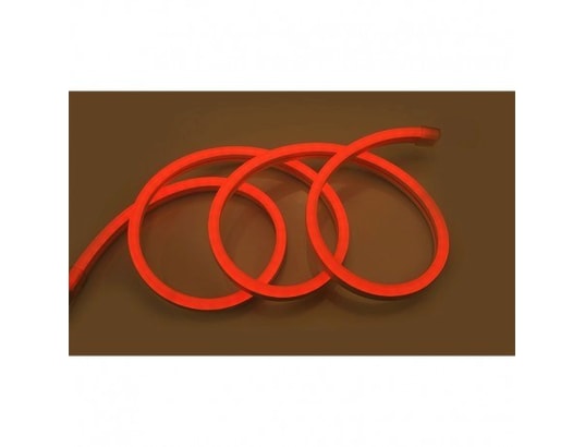 Bobine néon flex LED 18x11 mm - 50m - 8W/M - 230V - Rouge - IP65 - Non ...