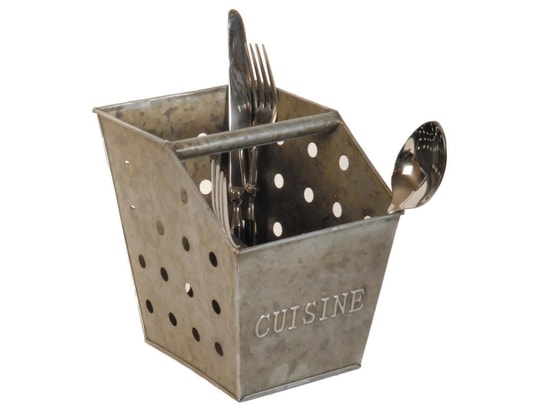 Rack ustensiles en zinc Cuisine ANTIC LINE CREATIONS 16757