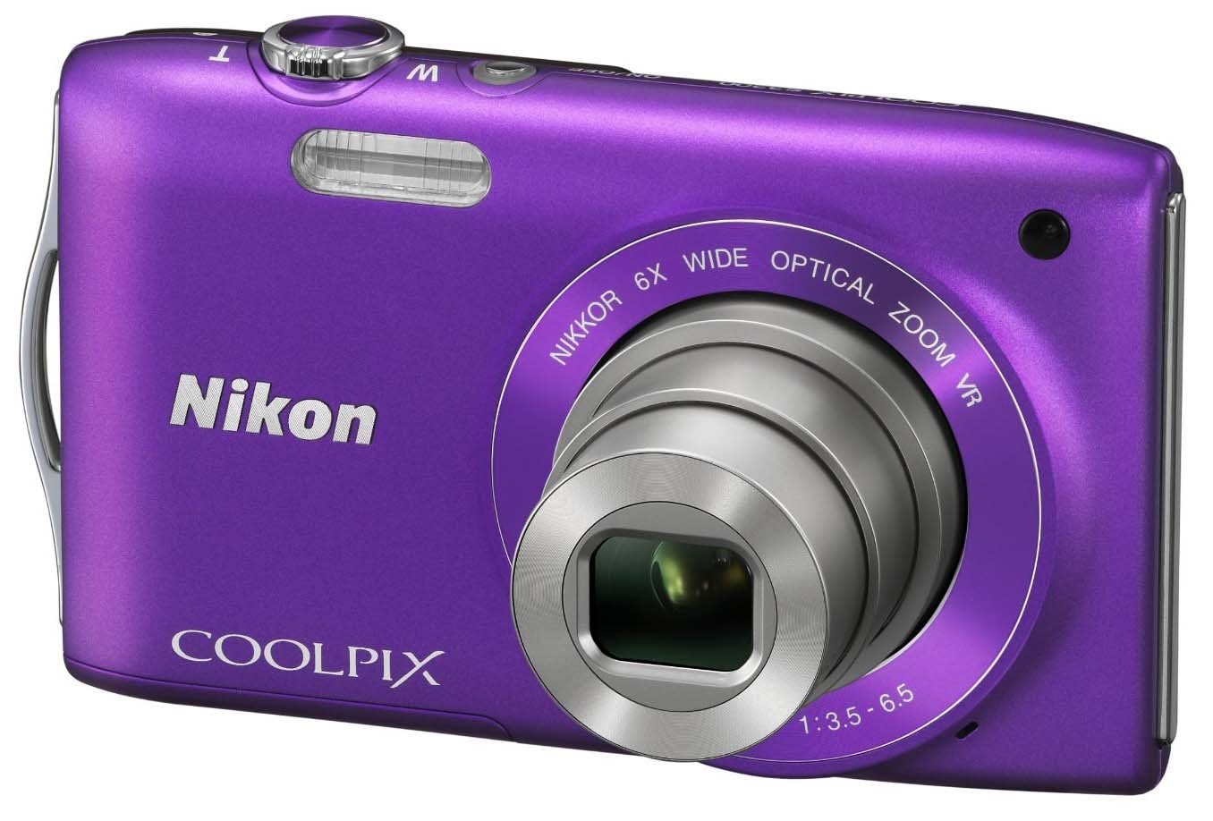 Appareil photo numérique compact NIKON CoolPix S3300 violet Pas Cher ...