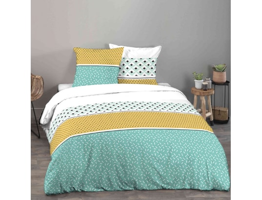 Parure de lit Troc 240x220 cm COSI INTERIEURS Pas Cher - UBALDI.com