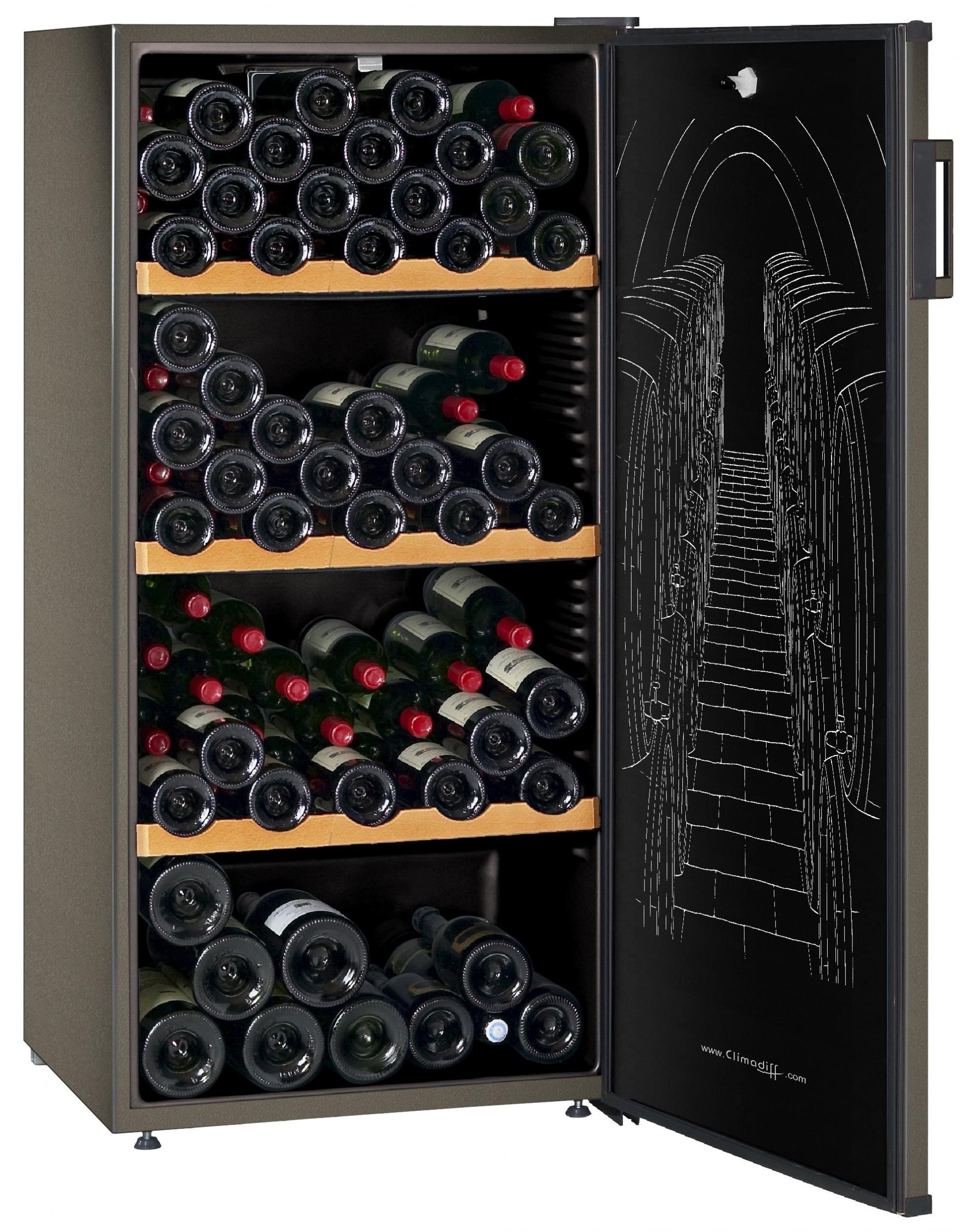 Cave à vin de service CLIMADIFF CLP281T-2013 Pas Cher - UBALDI.com