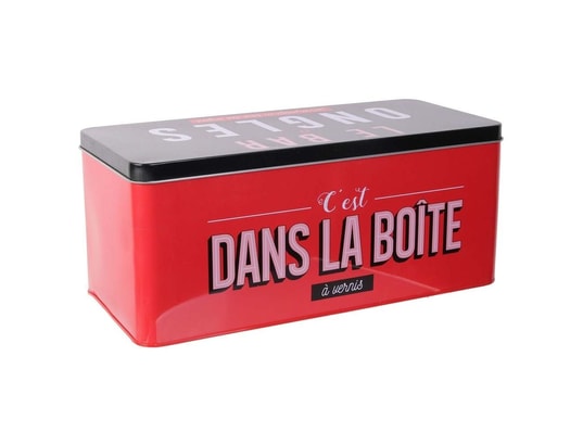 La boite à vernis c'est dans la boîte LA BOITE A 44165