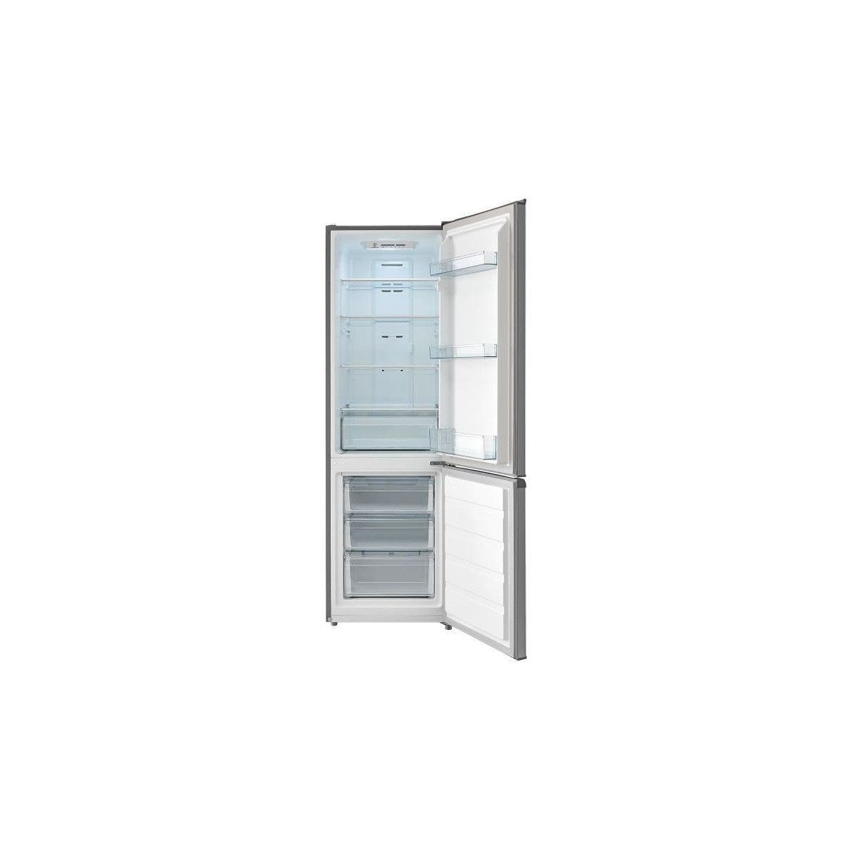 BRANDT BC8511NS Refrigerateur Combine No Frost 268L en classe A+ Silver ... BRANDT BC8511NS Refrigerateur Combine No Frost 268L en classe A+ Silver ...