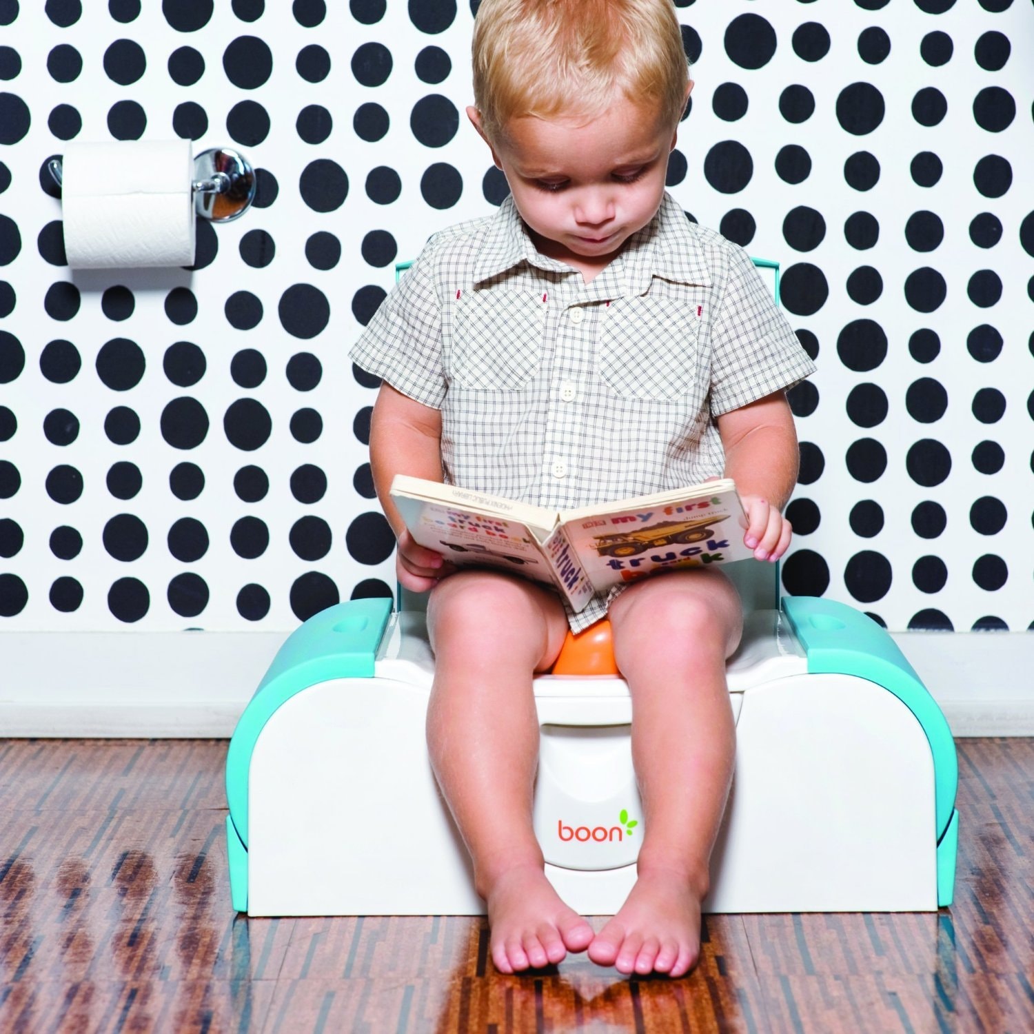 Pot bébé BOON Potty bench bleu