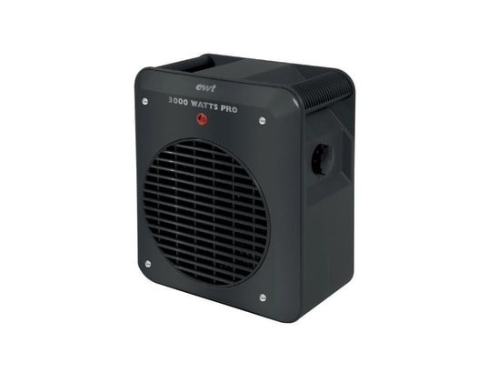 Radiateur électrique Soufflant 3000W Chauffage Compatible Salle de Bain EWT