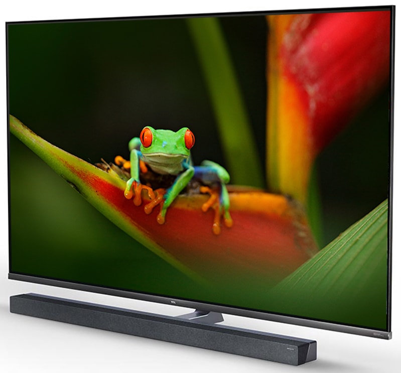 TCL Barre de son intégrée 65X10 - TV LED 4K 165 cm - Livraison rapide