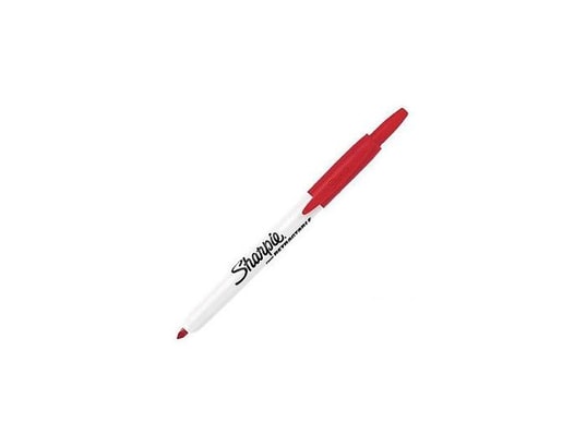 SHARPIE - Marqueur à pointe rétractable rouge SHARPIE
