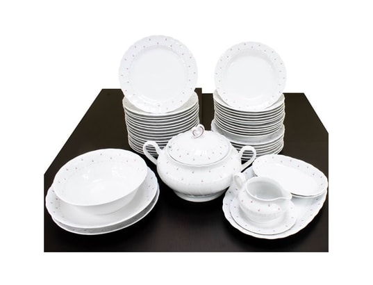 Vaisselle en porcelaine de bavière service table pour 12 personnes 44 ...