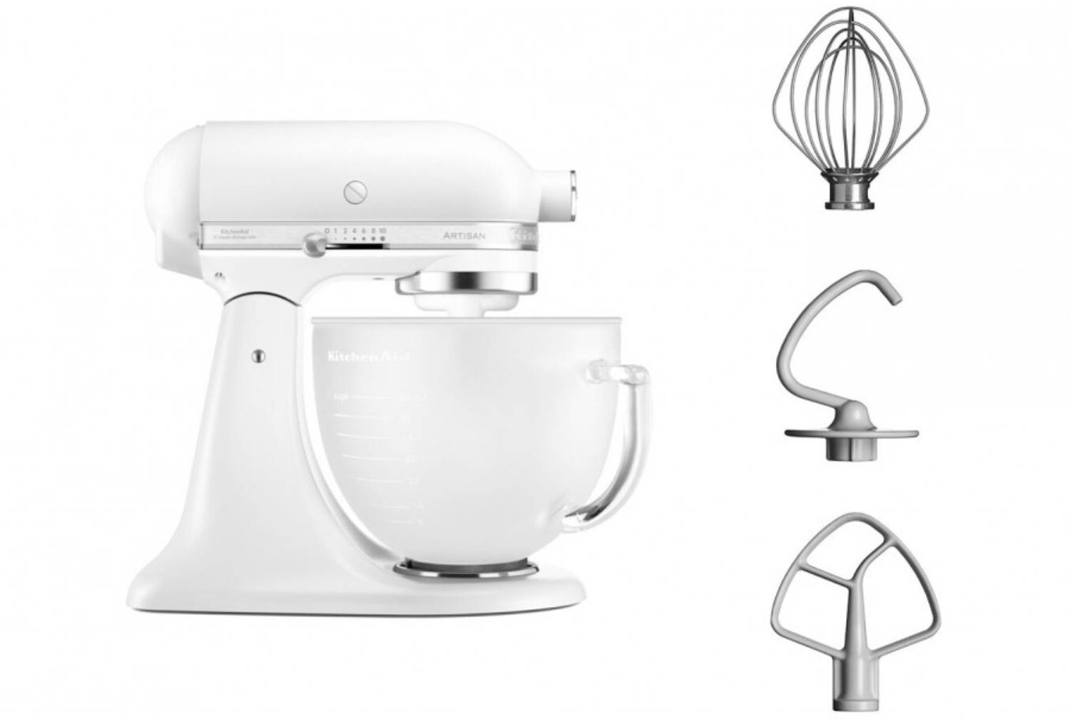 Robot pâtissier KITCHENAID 5KSM156 EFP Pas Cher - UBALDI.com