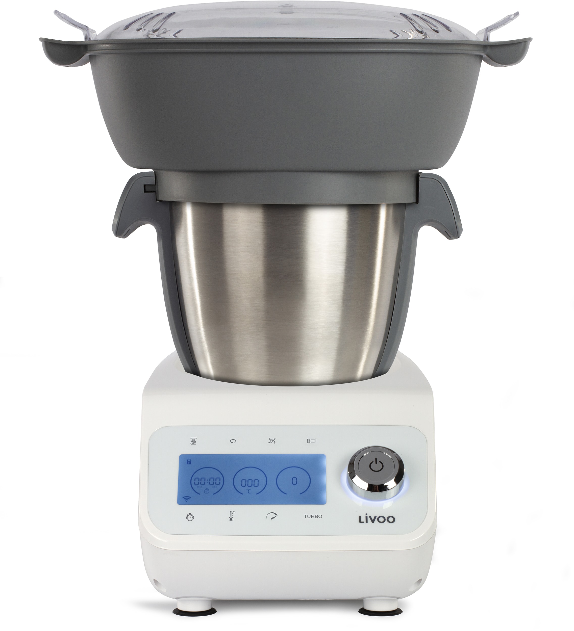 Robot cuiseur LIVOO SUPER COOKER DOP210W Pas Cher - UBALDI.com