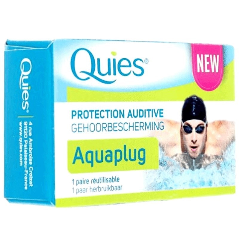 Bouchon d'oreille natation aqua plug par quies QUIES