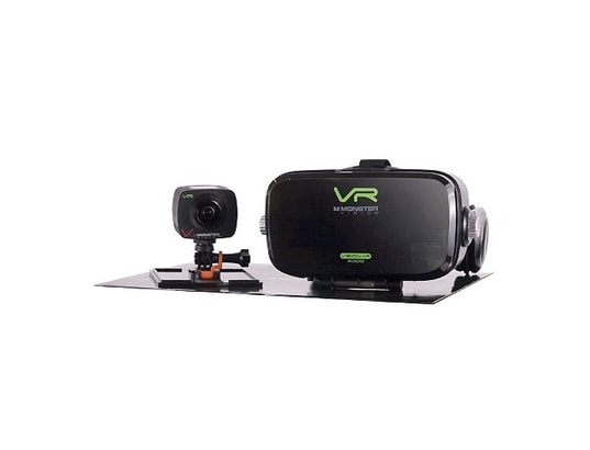 Monster caméra sportive vision 360° vr + casque vr audio MONSTER