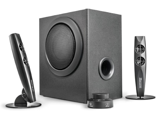 Wavemaster STAX - Kit d'enceintes 2.1 Stereo (46 Watt) WAVEMASTER Pas ...