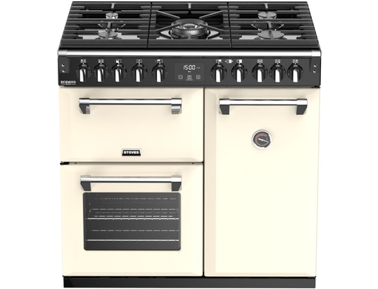 Piano de cuisson STOVES RICHMOND DELUXE 90 DFT CREME Pas Cher - UBALDI.com